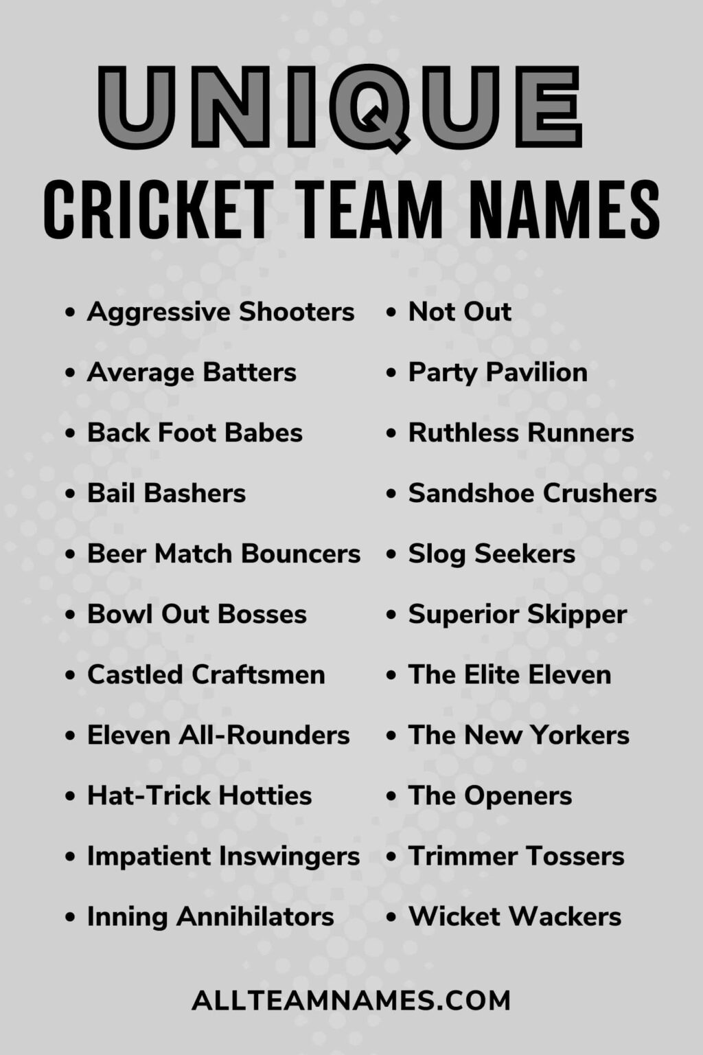 Unique Team Names That Will Make Your Squad Unforgettable - Elite Biography